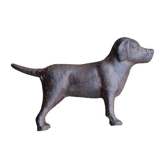 Cast Iron Lab Figurine – BHN