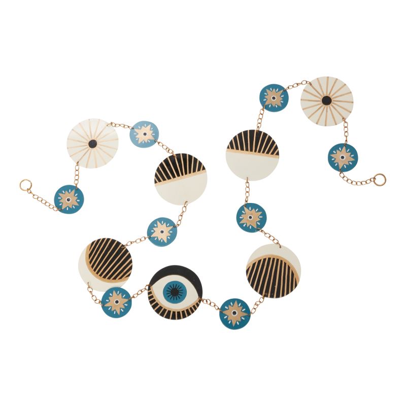 Metal Hand-Painted Omniscient Garland – BHN