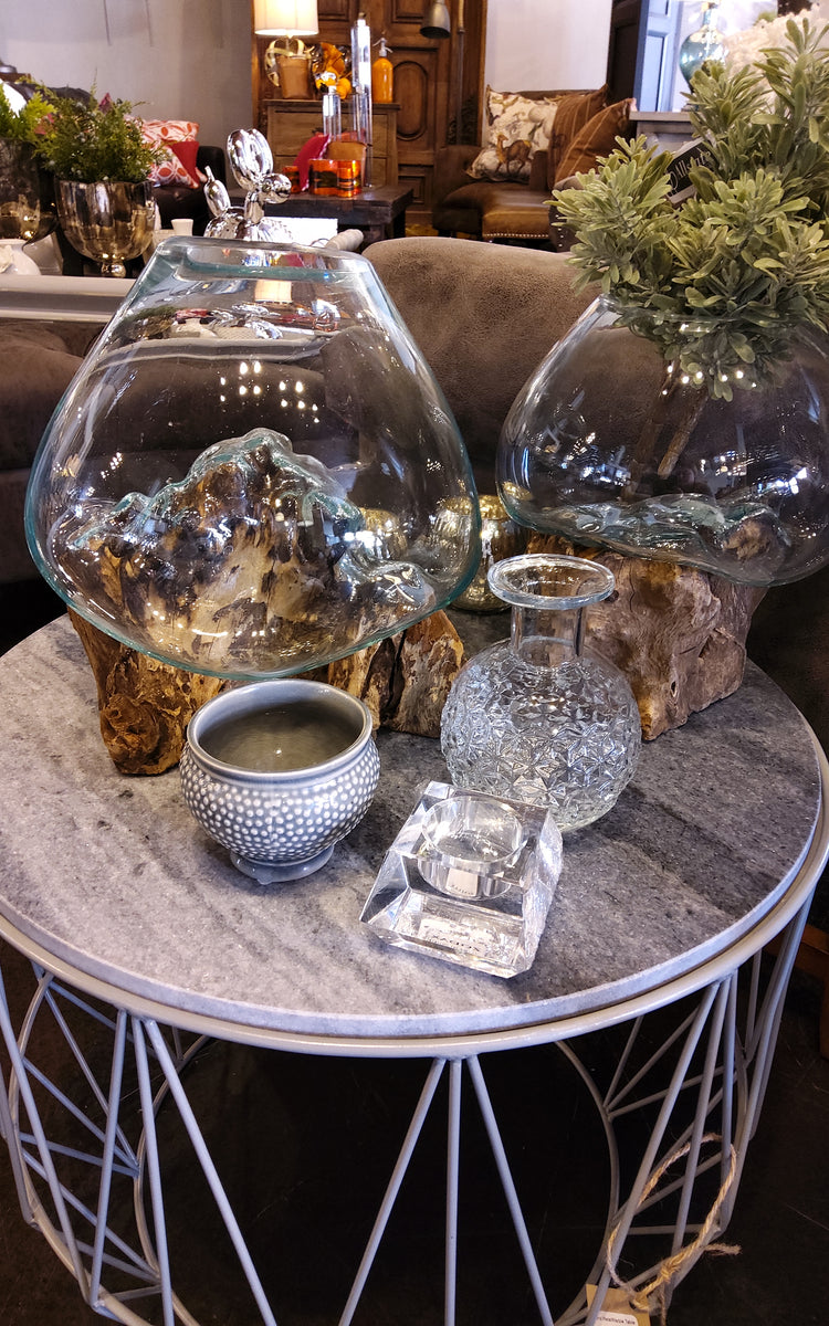 Round Metal/Marble Table – BHN