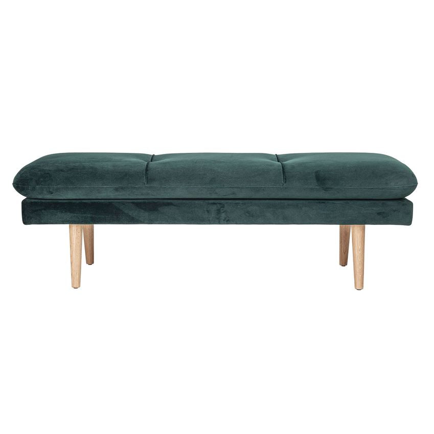 Green Velvet Bench – BHN