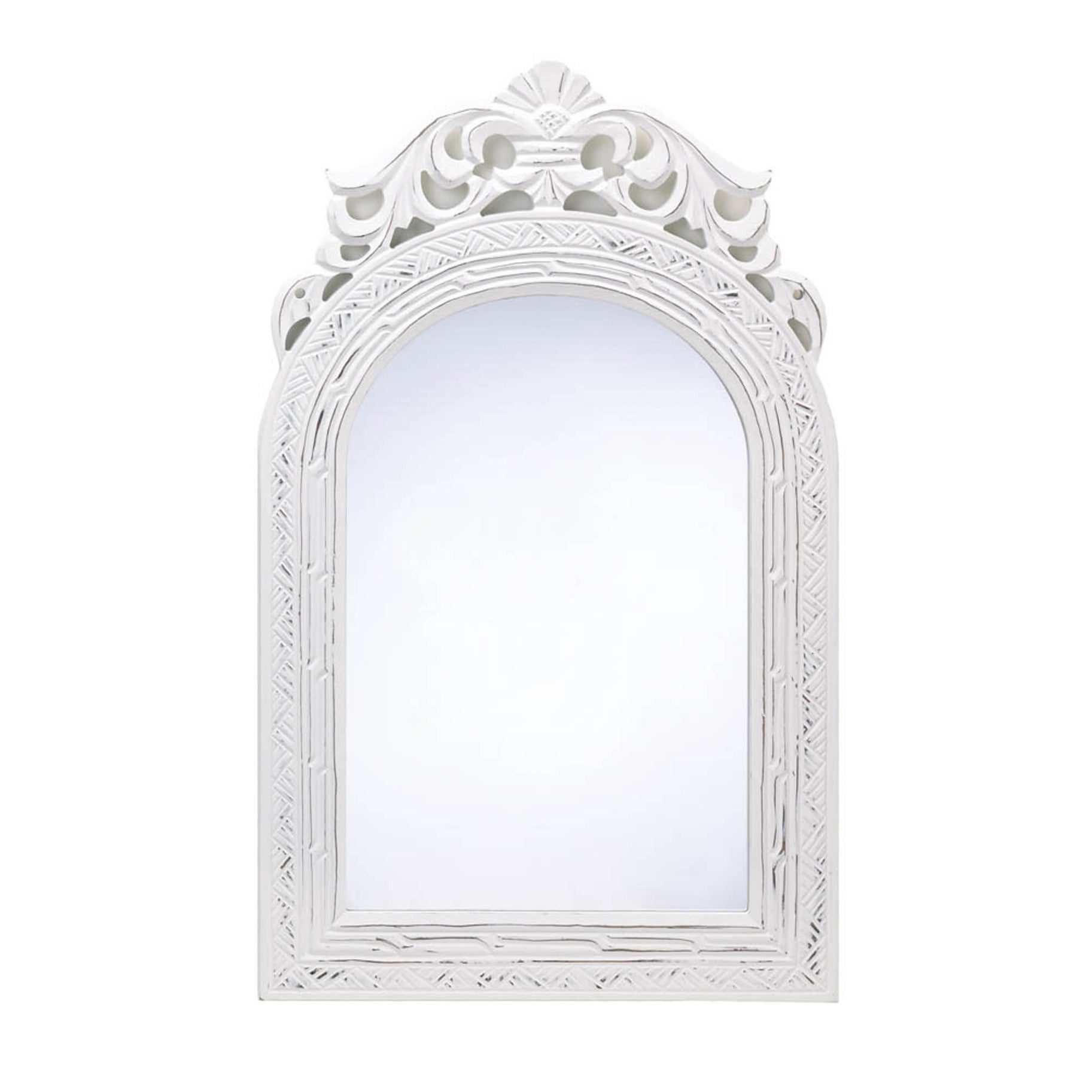 Wood Frame Vintage-Inspired Mirror – BHN